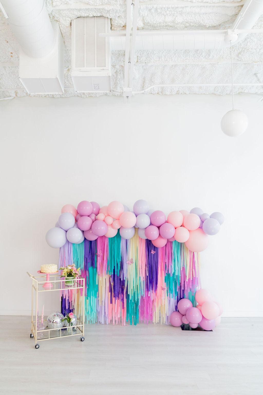 Butterfly Fringe Backdrop exclusive at Oh My Darling Party Co