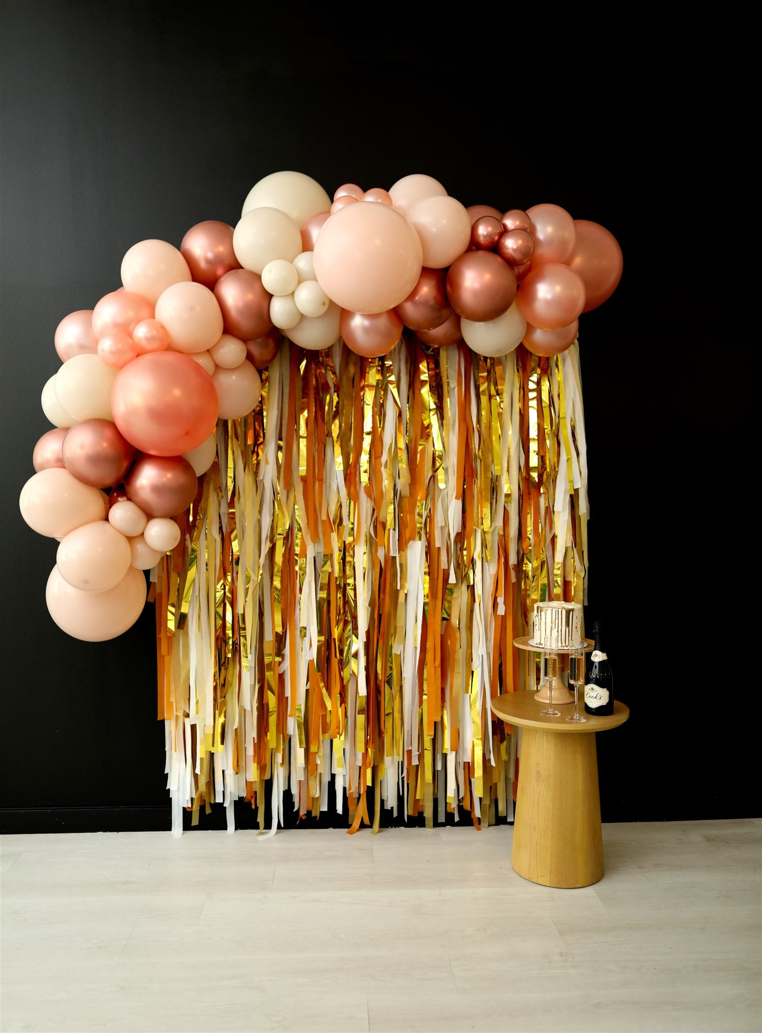 Wonderland Whimsy Fringe Backdrop exclusive at Oh My Darling Party Co