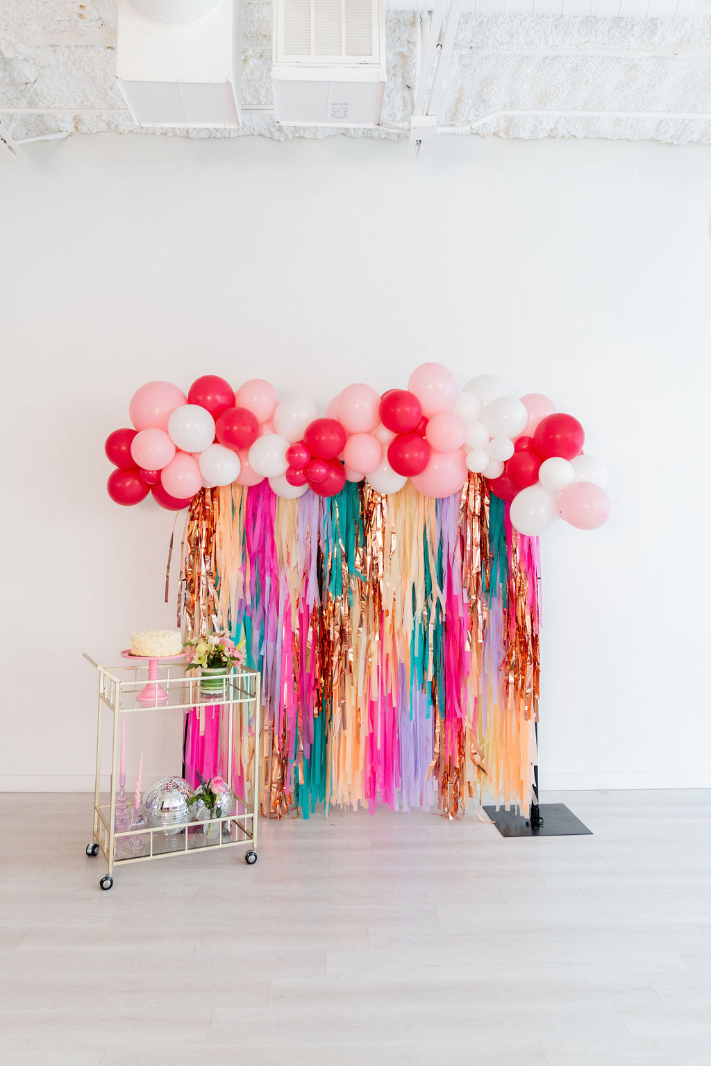 Pop Star Fringe Backdrop exclusive at Oh My Darling Party Co